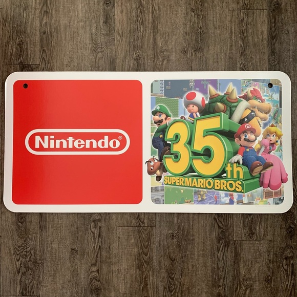Nintendo | Other | Nintendo Super Mario Bros 35th Anniversary Giant ...